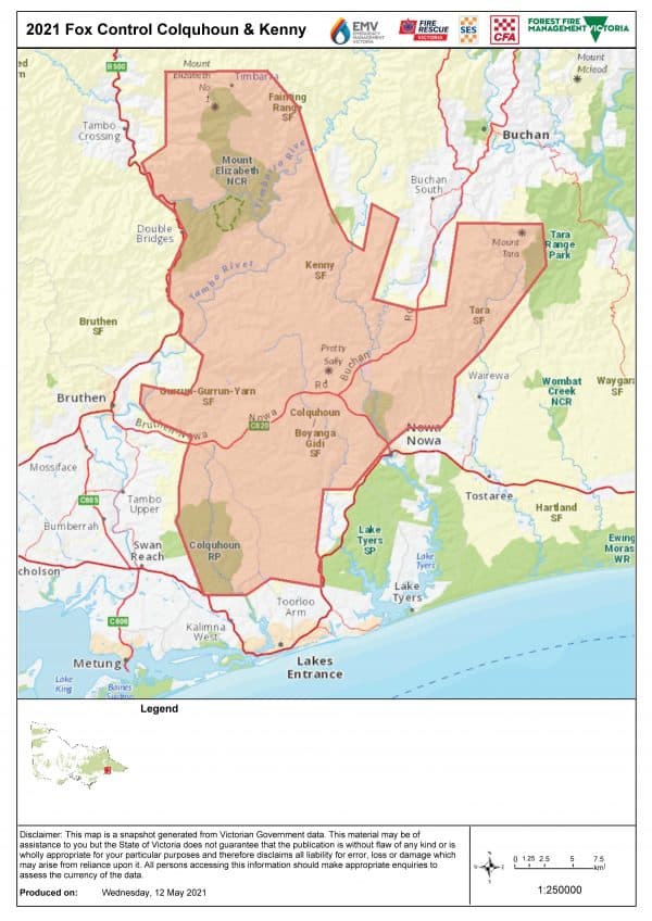 Baiting Notifications | Victorian Hound Hunters (Inc)